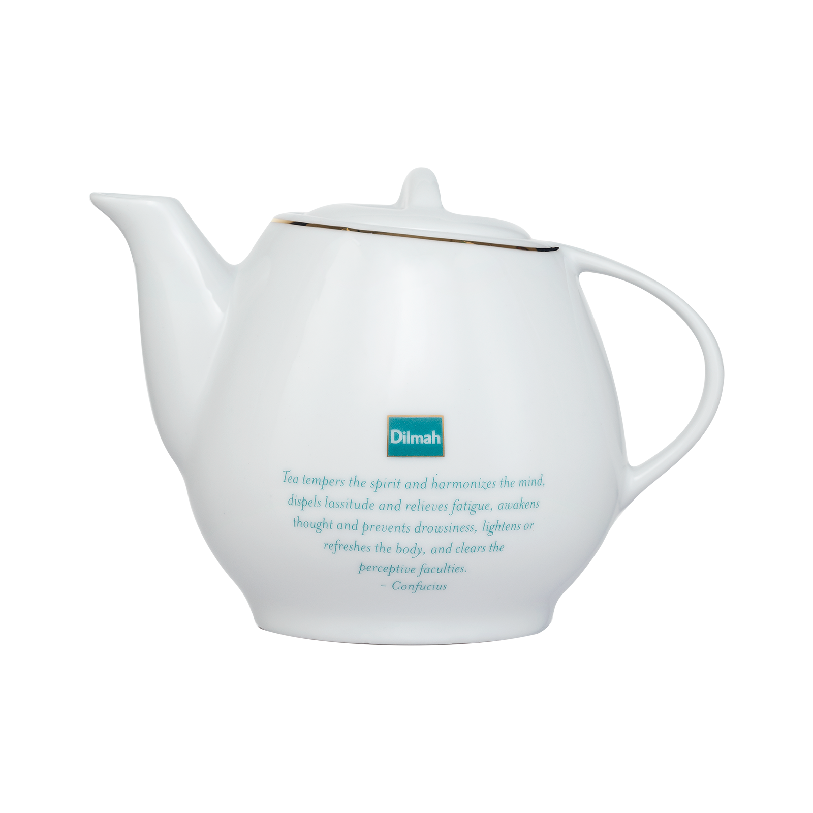 MELTON PORCELAIN TEA POT - 400ML – Dilmah-Singapore
