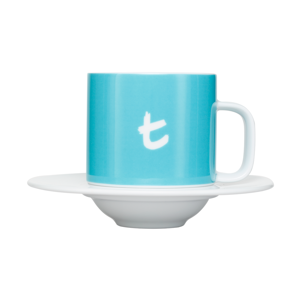 t-SERIES t-MUG & SAUCER SKY BLUE - 250ML – Dilmah-Singapore